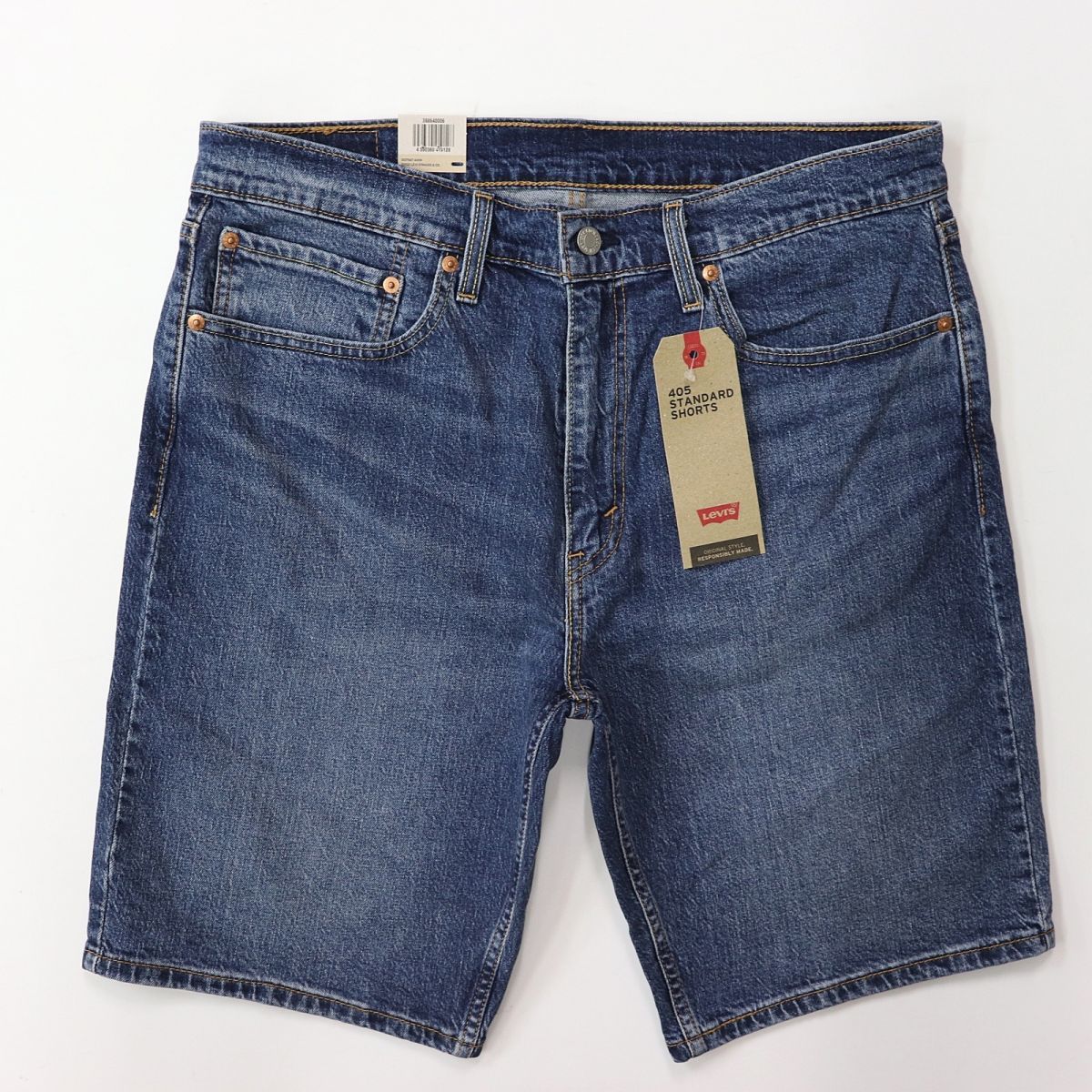 リーバイス Levis 405 メンズ 定番 スタンダードショーツ ジーンズ デニム ハーフパンツ 34インチ 39864-0006-34 四 ...