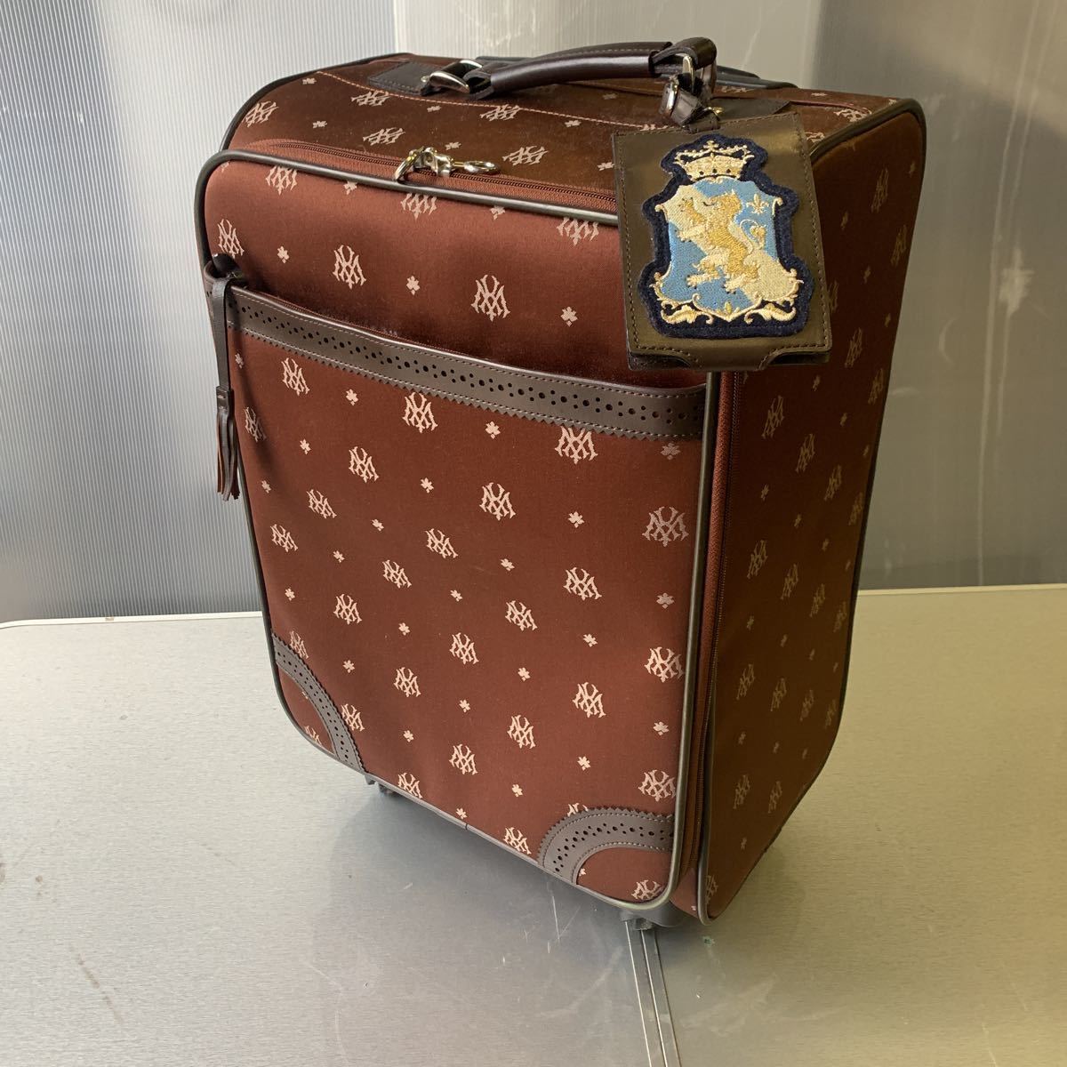 新古品 ACE PROGRES プログレ ソフト キャリーケース キャリーバック ブラウン 約55cm×約34cm×約24cm 汚れ有り B394-2109(スーツケース、トランク一般)｜売買 ...