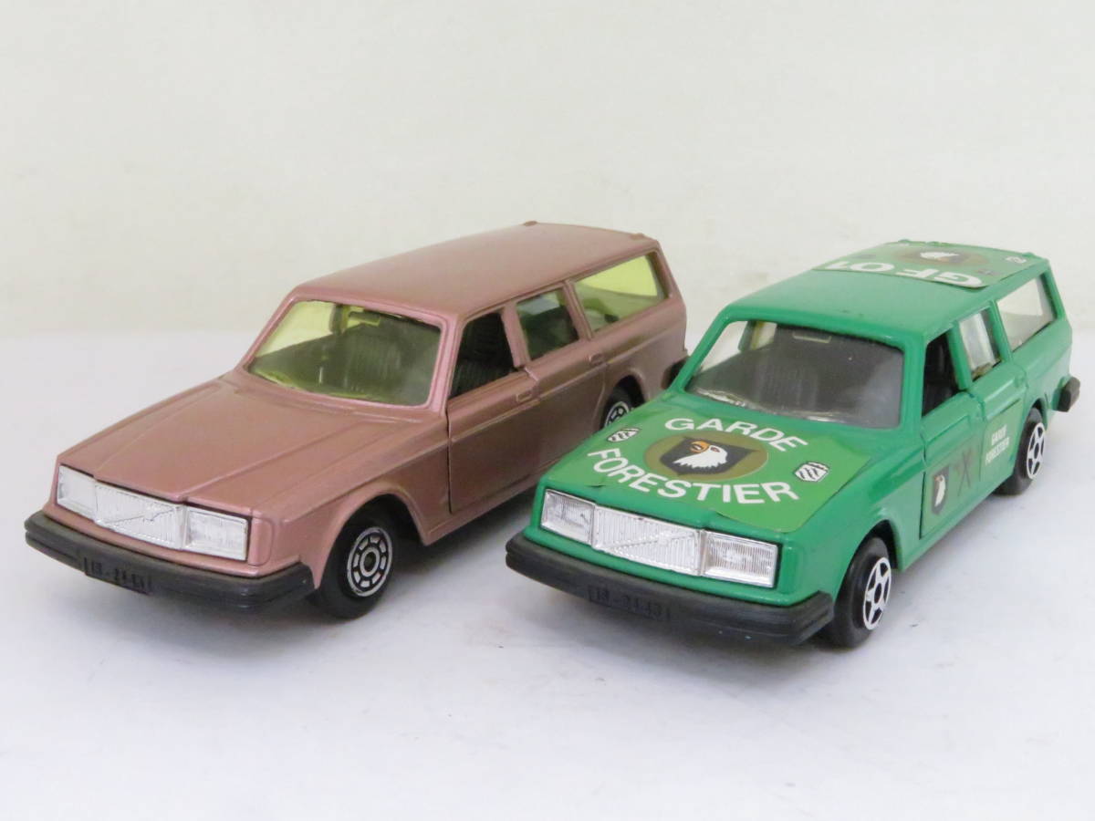 norev VOLVO 264 ESTATE ボルボ エステート ノーマル/GF 01 箱無 2台 1/43 フランス製 イサレ(ノレブ ...