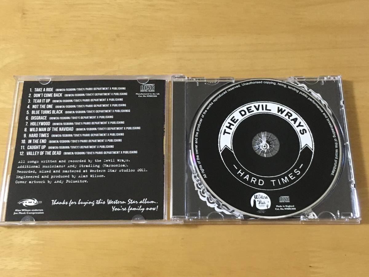 The Devil Wrays Hard Times 輸入盤CD 検:サイコビリー Psychobilly Rockabilly ...