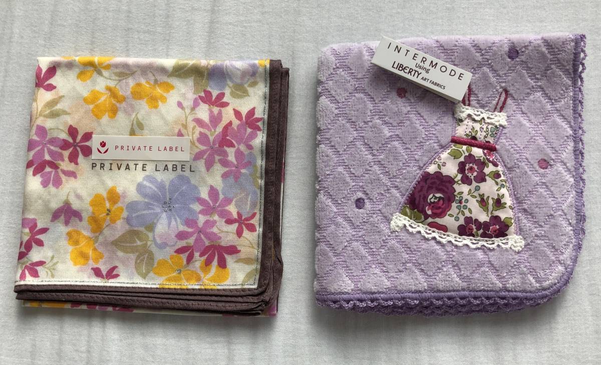 品 PRIVATE LABEL INTERMODE Using LIBERTY ART FABRICS ハンカチ＆ハンドタオル2枚セット 匿名配送(女性用)｜売買されたオークション情報 ...