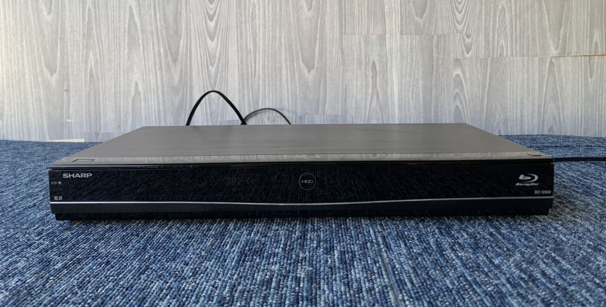SHARP シャープ HDD/BDレコーダー AQUOS BD-S560 2015年製 リモコン付き 通電OK(シャープ)｜売買されたオークション情報、yahooの商品情報をアーカイブ公開 ...
