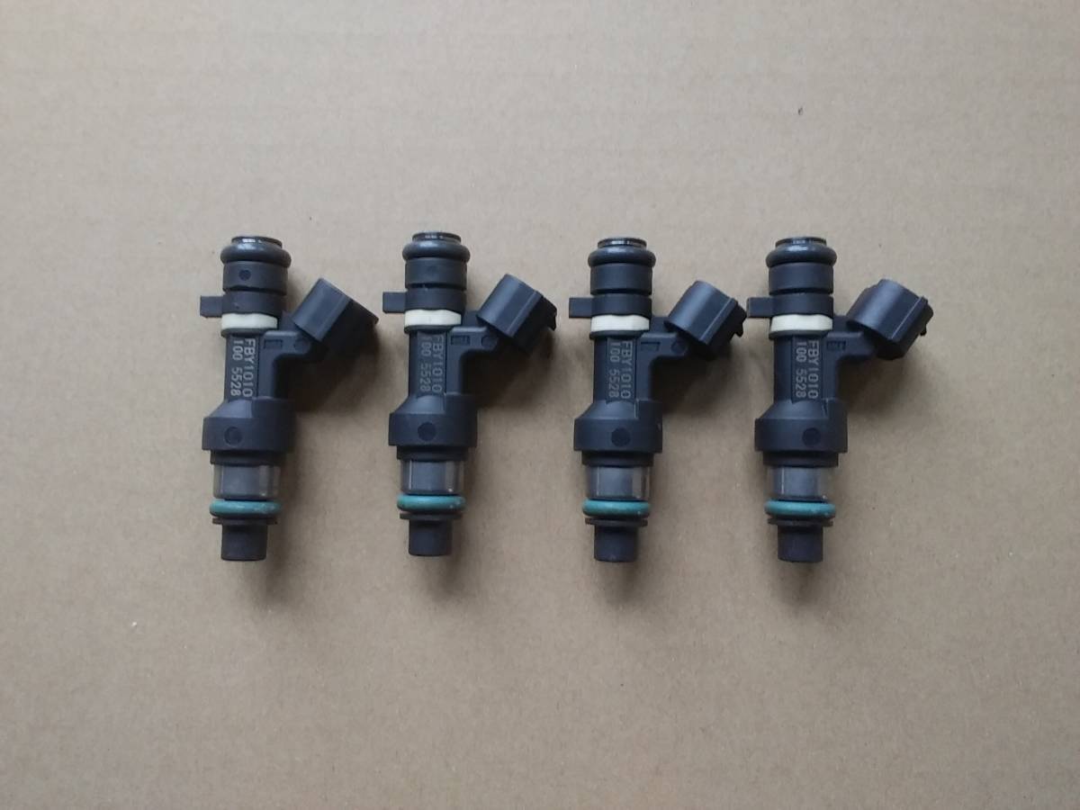 格安 送料198円 2セット在庫有り 日産 CR12＆CR14 インジェクター4本 12穴/後期/FBY1010/16600-3U800 ...