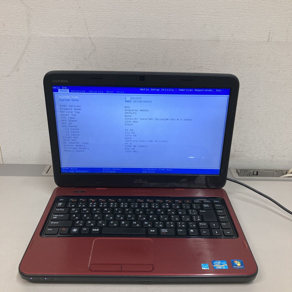 L194 DELL Inspiron N4050 Core i5 2410M メモリ4GB(14インチ～)｜売買されたオークション情報 ...