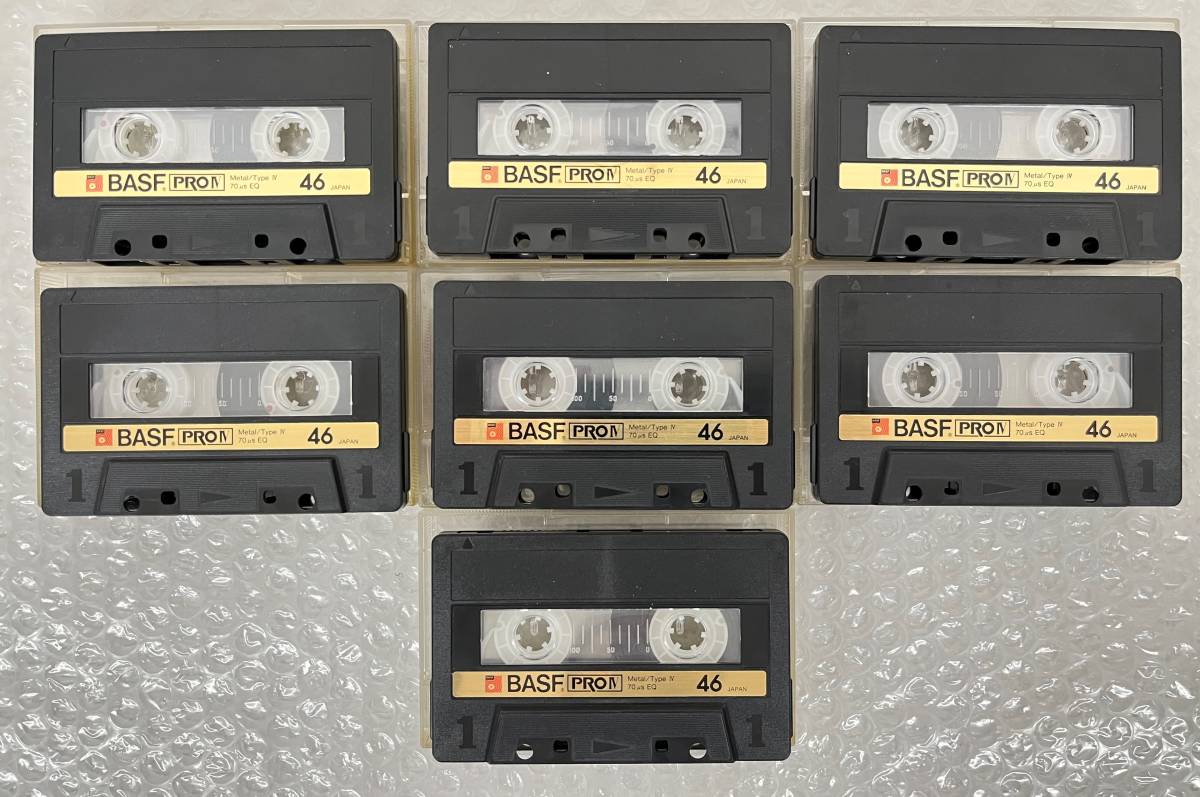 METAL POSITION メタルポジション カセットテープ 7本 録音済 BASF PRO IV 46 TYPE ミュージック 音楽 音響 レコーディング 機材 録音(記録媒体)｜売買され ...