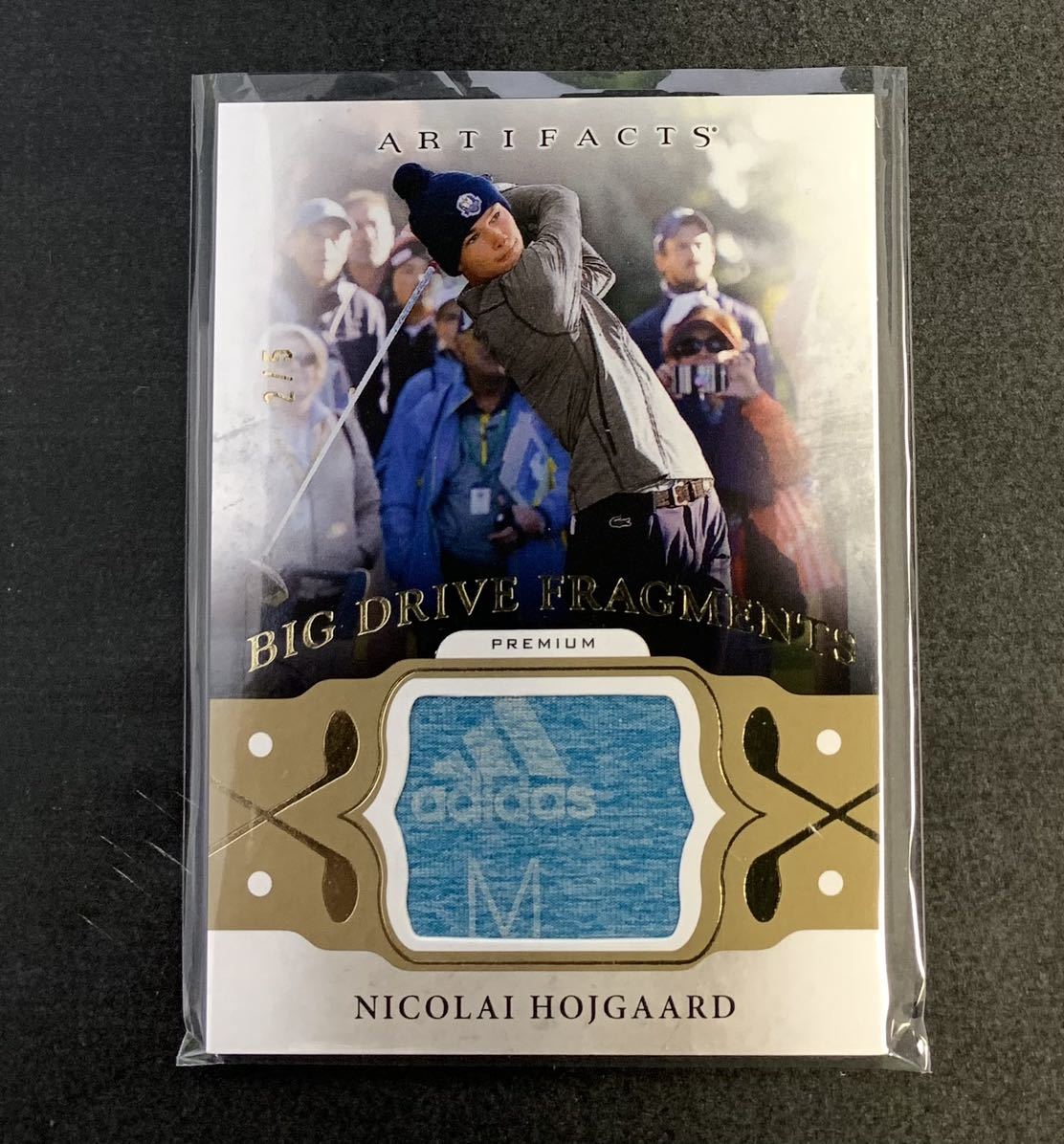 2021 UD Artifacts Golf Nicolai Hojgaard 2/5枚限定 Shirt Premium adidas ...