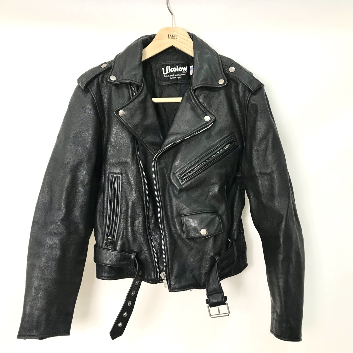 Y217-3 ULCOLOW ライダースジャケット メンズ 男性用 革ジャン 服 お洒落 Lサイズ 黒 ブラック(その他)｜売買されたオークション情報、yahooの商品情報をアーカイブ公開 ...