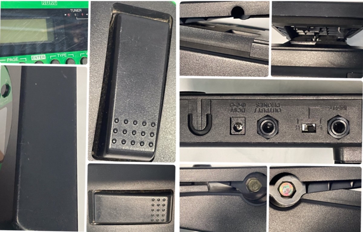 21B292 Line6 POD 2.0 ギター用 アンプシュミレーター KORG AX1B コルグ ベース マルチエフェクター 2点 まとめ ...