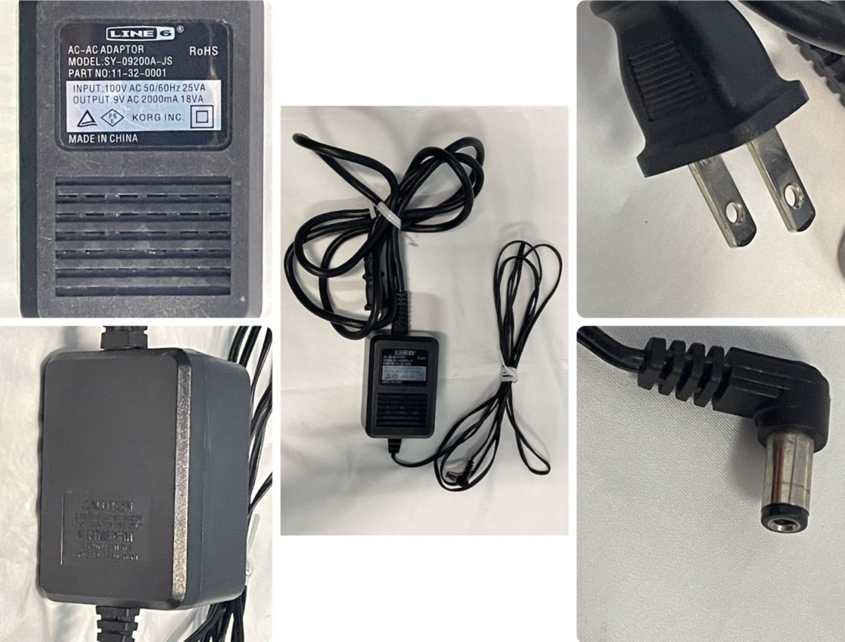 21B292 Line6 POD 2.0 ギター用 アンプシュミレーター KORG AX1B コルグ ベース マルチエフェクター 2点 まとめ ...