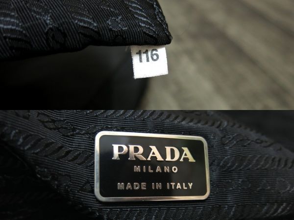 PRADA プラダ B7789F VELA シルバー金具 ロゴ ナイロン トート バッグ ブラック 黒 腕掛け A4 軽量 シンプル 通勤 通学 N2202(トートバッグ)｜売買された ...