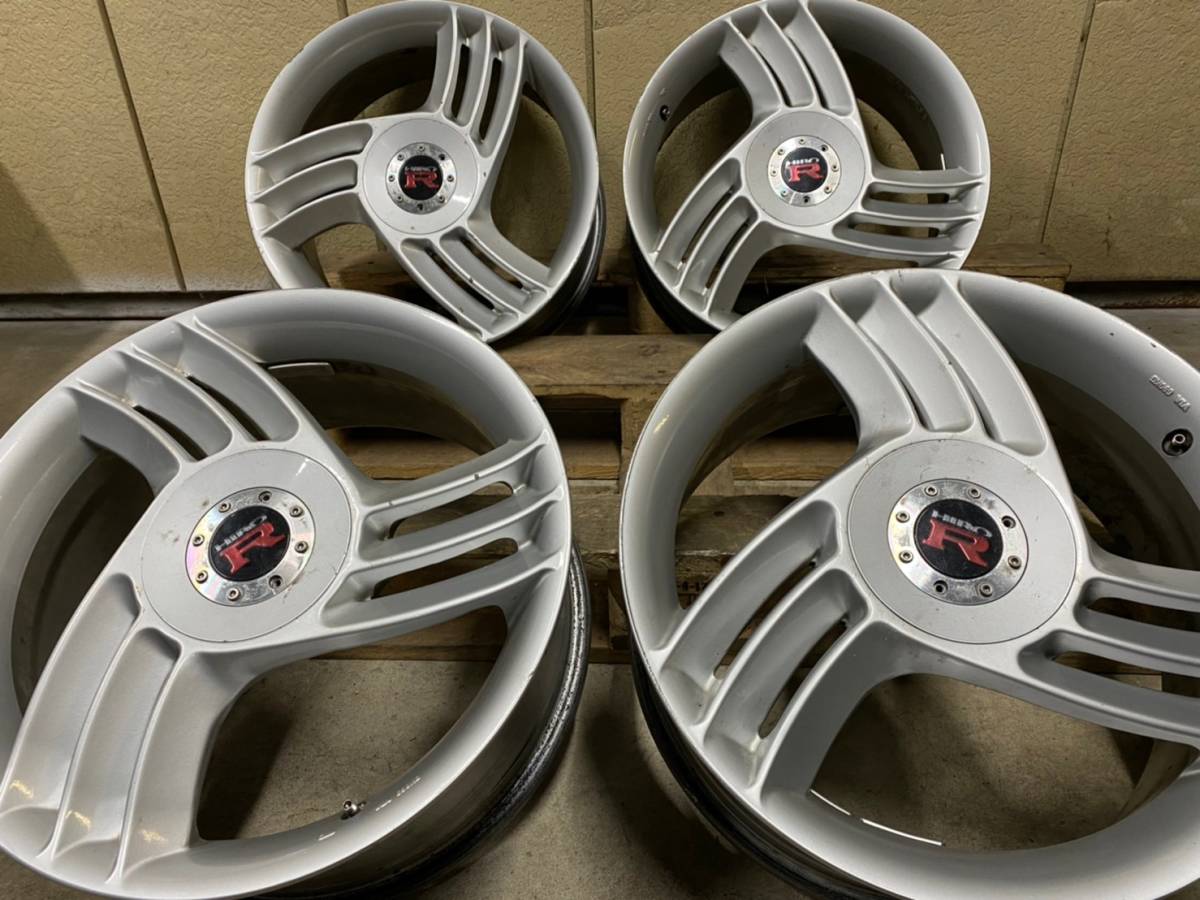 超 HIRO-R ヒロレーシング PCD100/114.3 5H マルチ 4本セット 検 HIRO VⅠ-R ヒーローズ(社外品)｜売買されたオークション情報、yahooの商品情報をアーカイブ ...