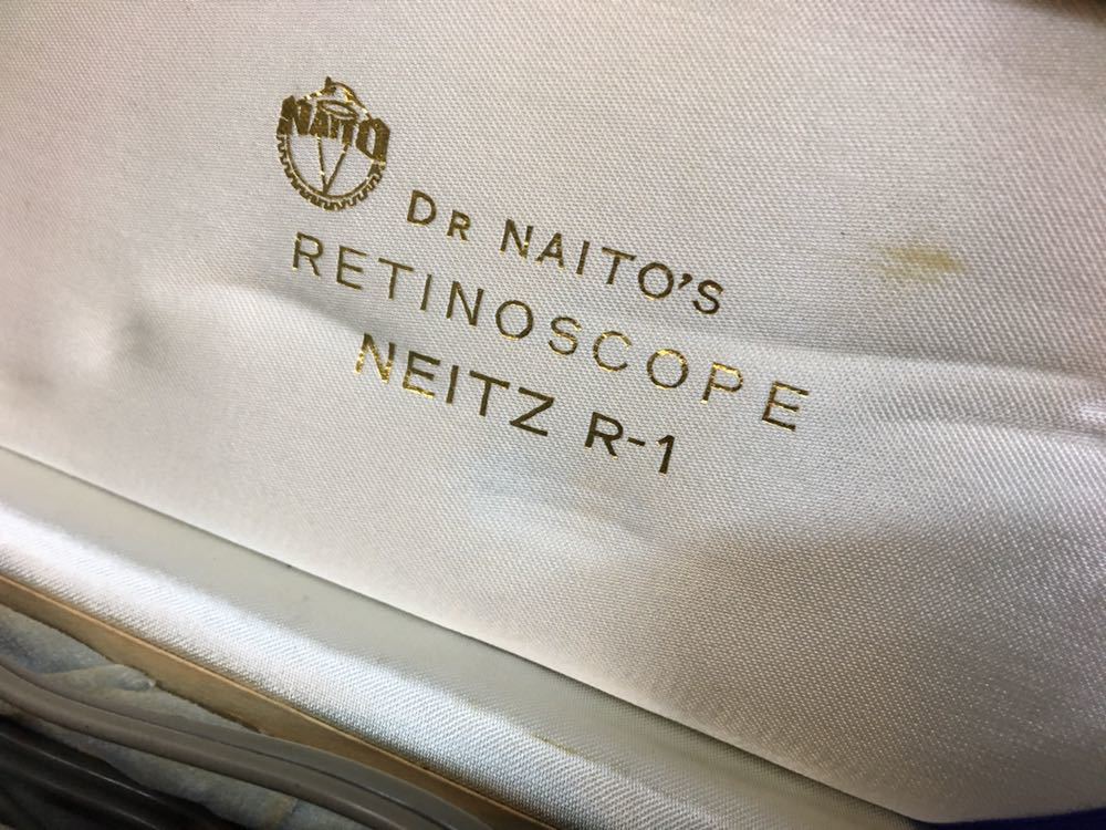 動作未確認 RETINOSCOPE NEITZ R-1 屈折検査器機険眼 ストリークレチノスコープ 眼鏡屋 DeNaitos(めがね ...