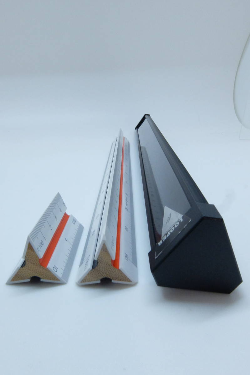 製図用品 KIHARA No.831 勾配定規 LOOPER 縮尺定規 30cm&5cm UCHIDA 字消し板 A 定外510円OK 保管品 製図 製図用具 三角スケール(定規)｜売買された ...