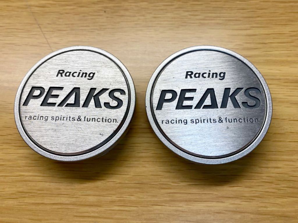 ENKEI エンケイ Racing PEAKS レーシング ピーク ホイールキャップ センターキャップ 2枚セット pf01 pf02(社外品 ...