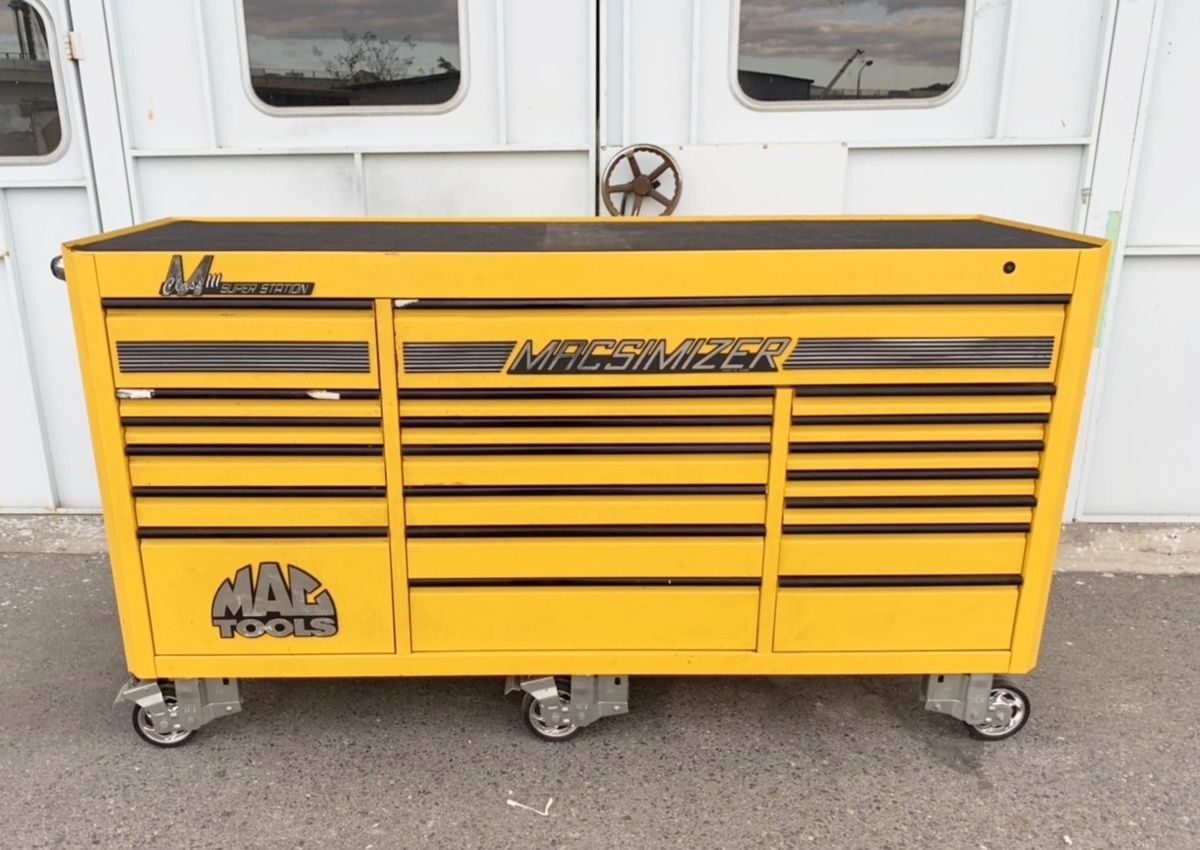 MAC TOOLS マックツール 工具箱 MB1880－YE 直接引き取り限定 奈良県(設置型)｜売買されたオークション情報、yahooの商品情報をアーカイブ公開 - オークファン ...