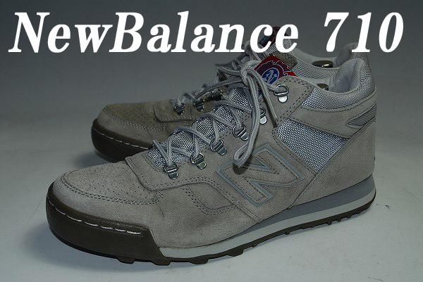 DSA7782 ニューバランス/NB710/灰/銀/ロ－/レザー/28㎝/良品/雑誌掲載 世界が認める超定番 永遠の傑作モデル 上質な履き心地 ...