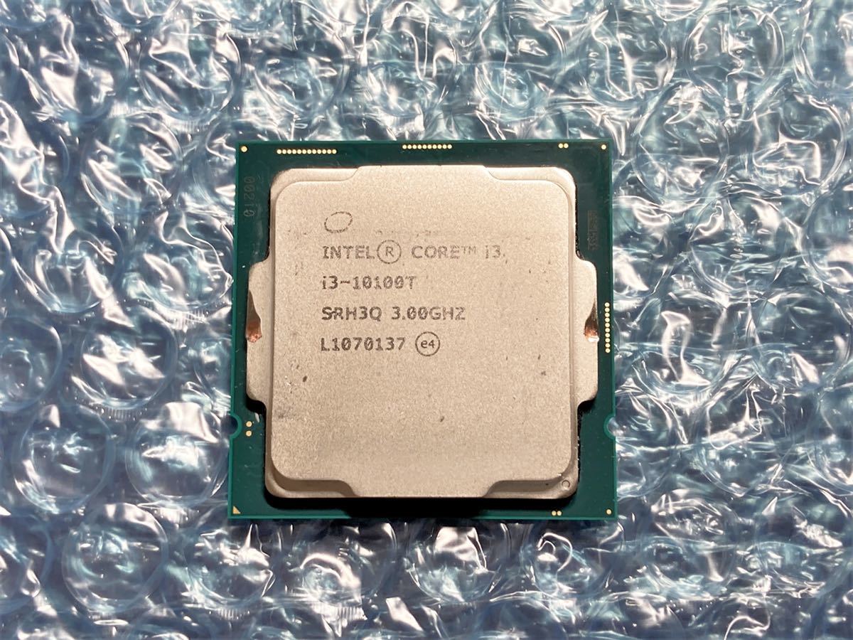 インテル Core i3 10100T 3GHz LGA1200 4C/8T 内蔵GPU有り 第10世代(Core i3)｜売買された ...