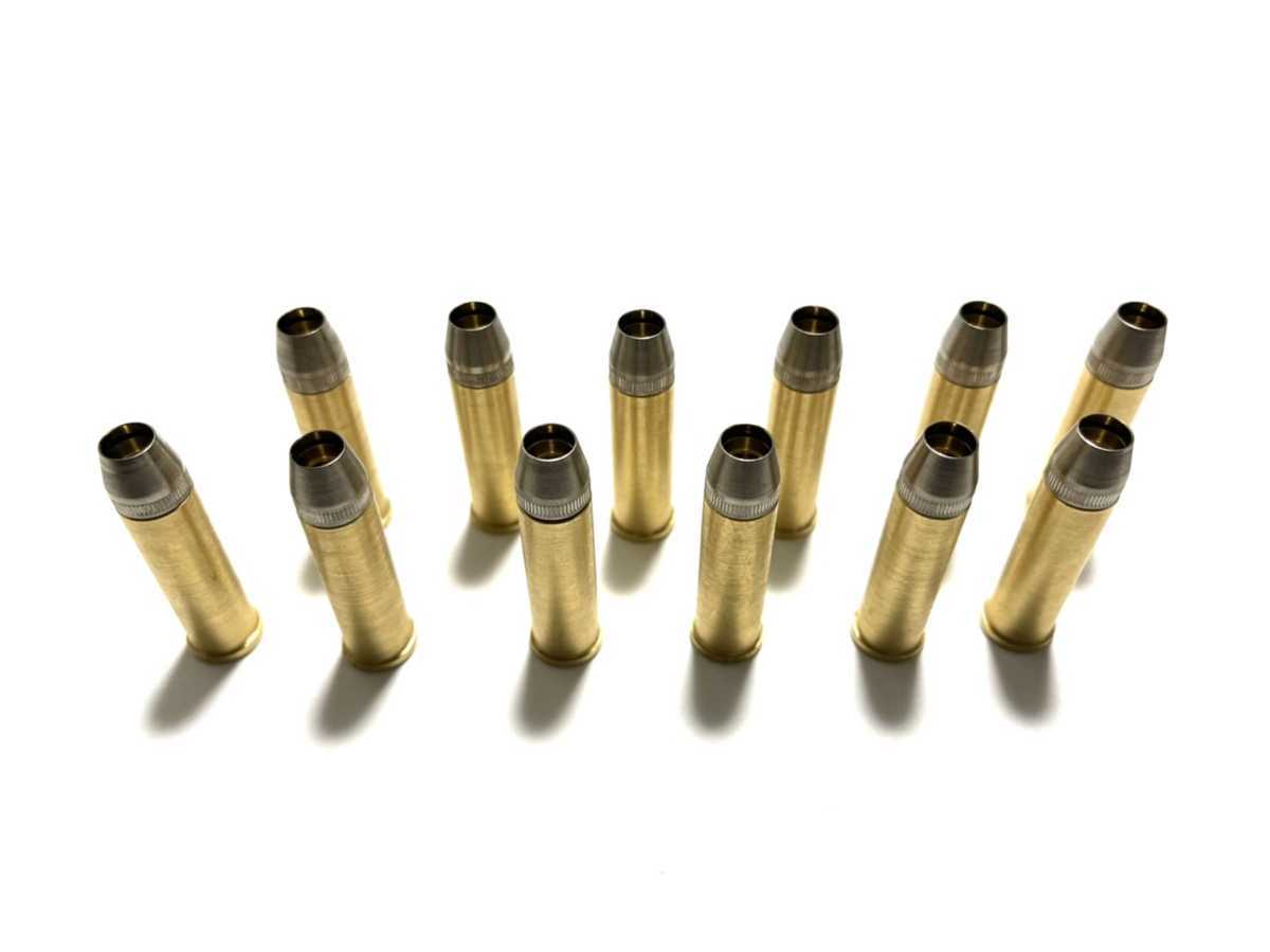 Gun Heaven Full Metal Brass Shells For Win Gun/ Dan Wesson / Umarex SAA ...