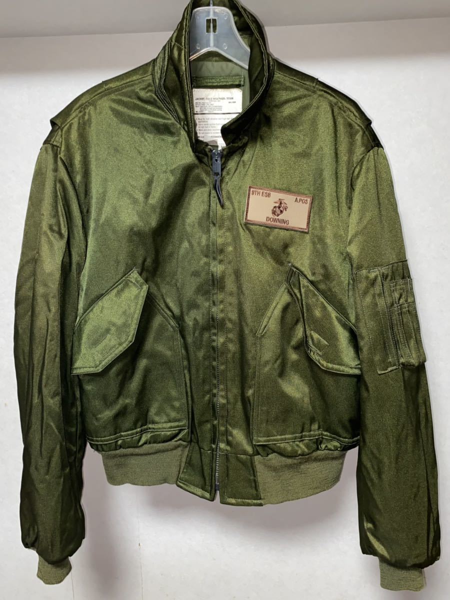 made in USA COLD WEATHER -TITAN JACKET TYPE cwu-55\PN LARGE ミリタリーオリーブ ...