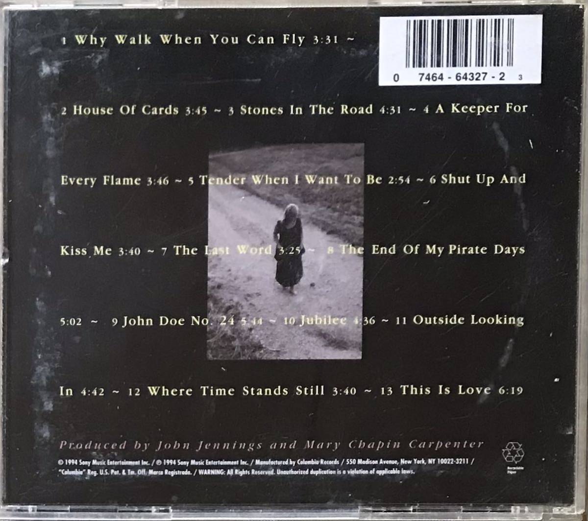 Mary Chapin Carpenter/94年傑作/フォークロック/カントリーロック/Paul Brady/Don Dixon/Shawn ...