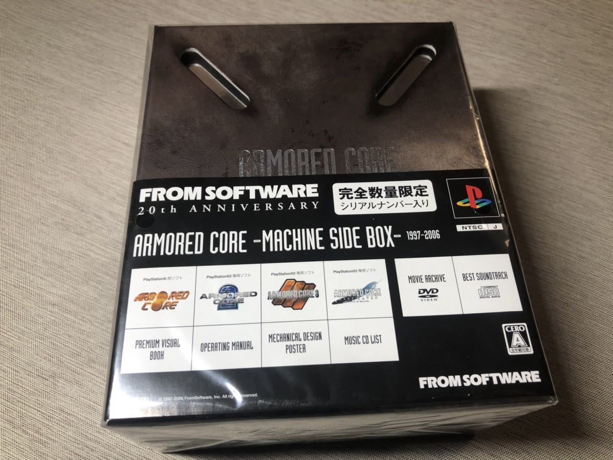 PS＆PS2 アーマードコア マシンサイドボックス ARMORED CORE MACHINE SIDE BOX(アクション)｜売買されたオークション情報、yahooの商品情報をアーカイブ公開 ...