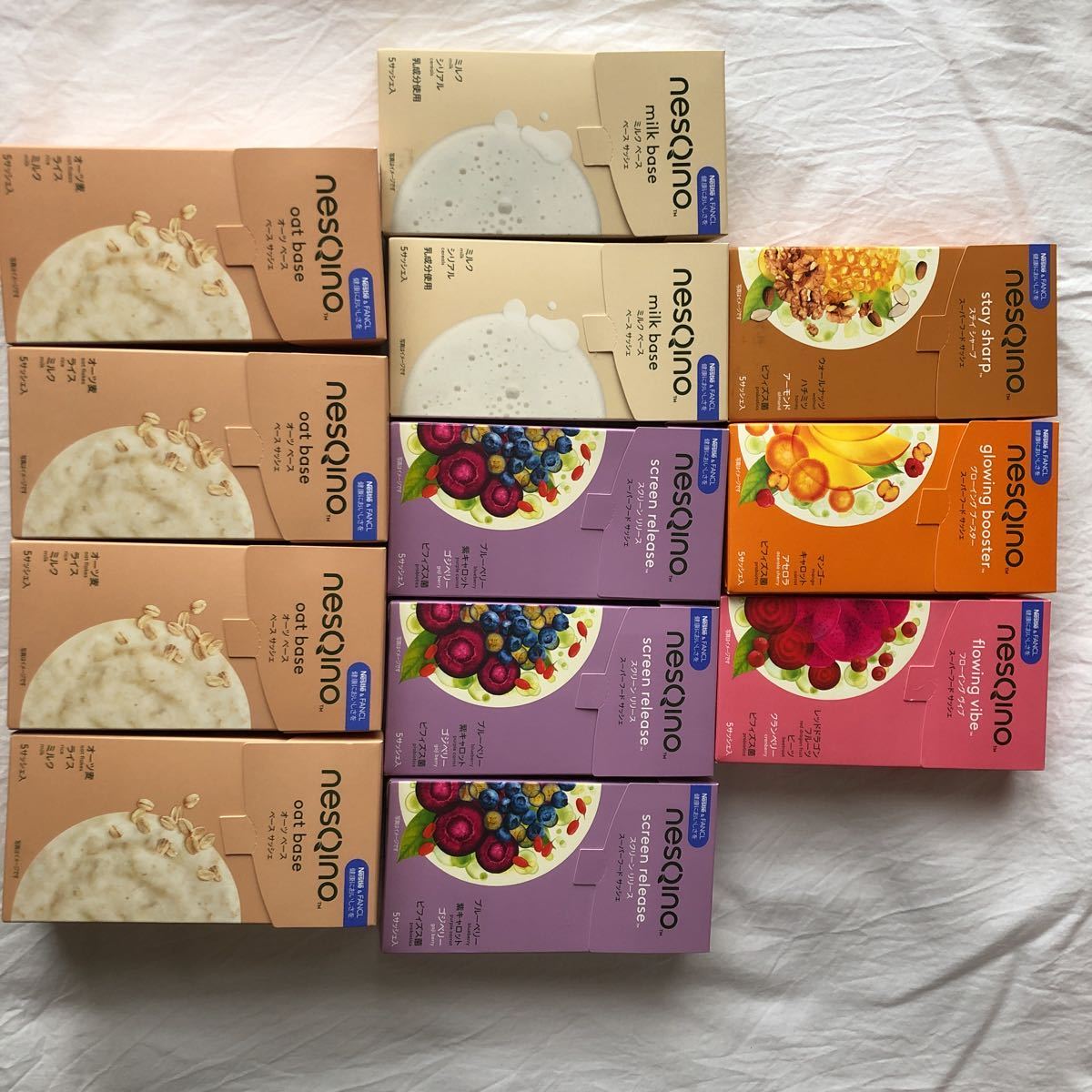 nesqino ネスキーノ 12箱セット オーツベース サッシェ スーパーフード Nestle&FANCL(健康食品)｜売買されたオークション ...