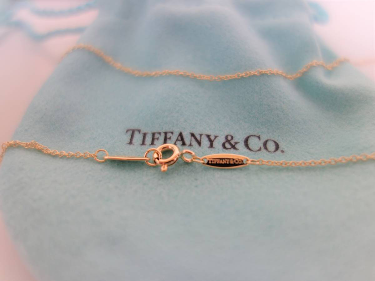 TIFFANY DBYダイヤ 0.17ct ペンダント K18イエローゴールド(イエローゴールド)｜売買されたオークション情報、yahooの ...
