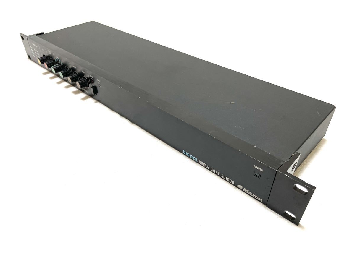レア Maxon マクソン ギター DIGITAL SINGLE DELAY SD1000 effector エフェクター デジタルシングルディレイ 空間系 エフェクトOK 即有り ...