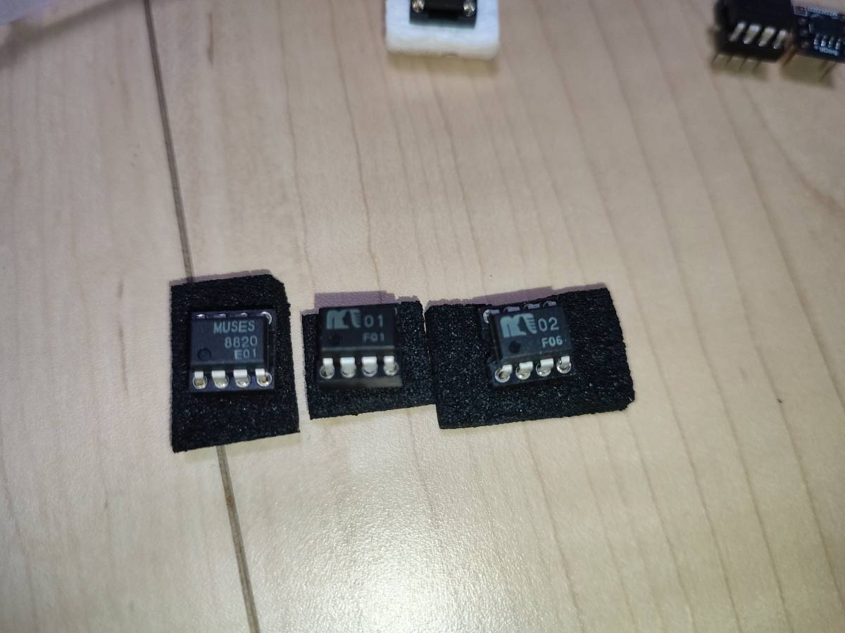 MUSE01 MUSE02 OPA627BP LME49990 オペアンプ 8個セット(オーディオ機器)｜売買されたオークション情報 ...