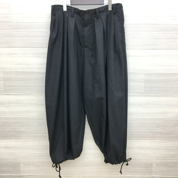 ワイズ yohji yamamoto No 98 Side Crow Pants Wool tropical サイドカラス パンツ バルーン ...