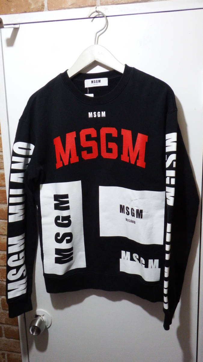 MSGM 2342MDM185 174778 スウェット トレーナー size XS black エムエスジーエム FK(XSサイズ以下)｜売買されたオークション情報、yahooの商品情報を ...