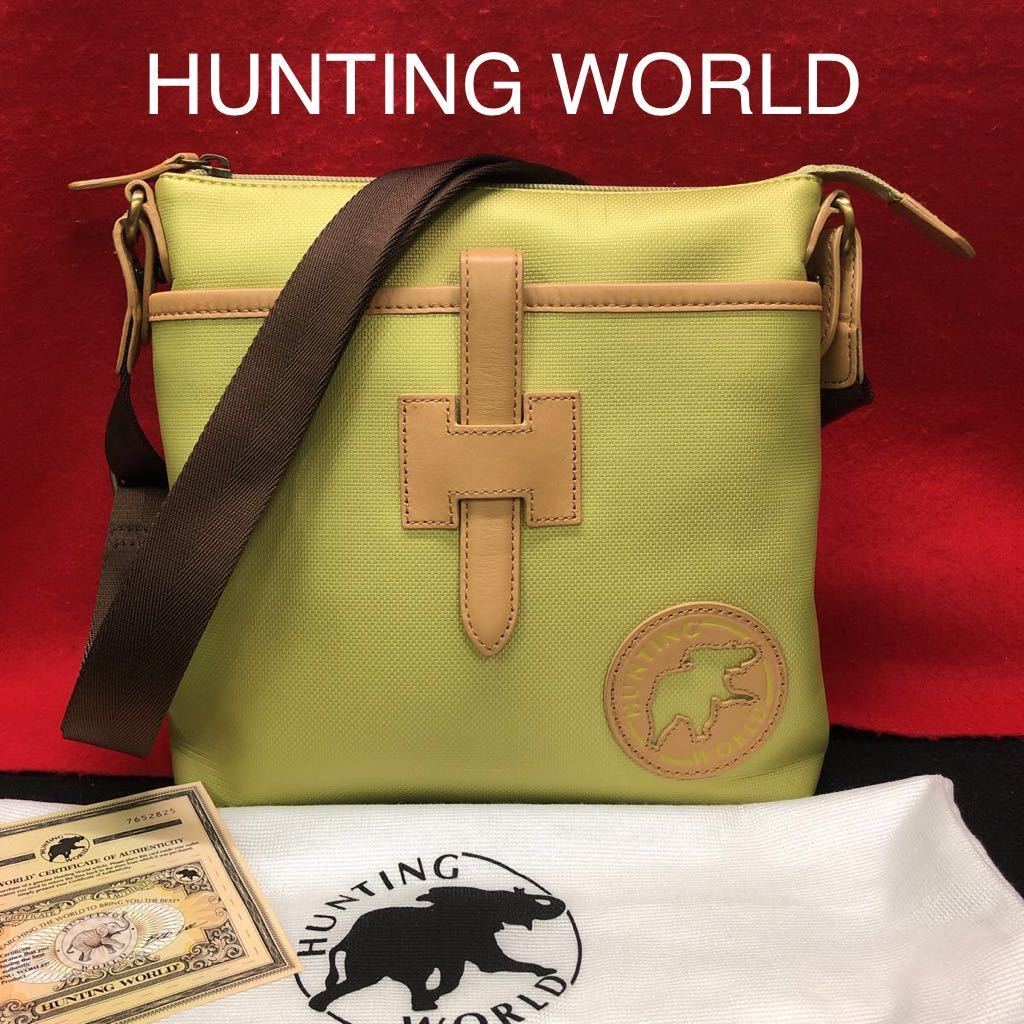 ショルダーバッグ HUNTING WORLD(かばん、バッグ)｜売買されたオークション情報、yahooの商品情報をアーカイブ公開 ...