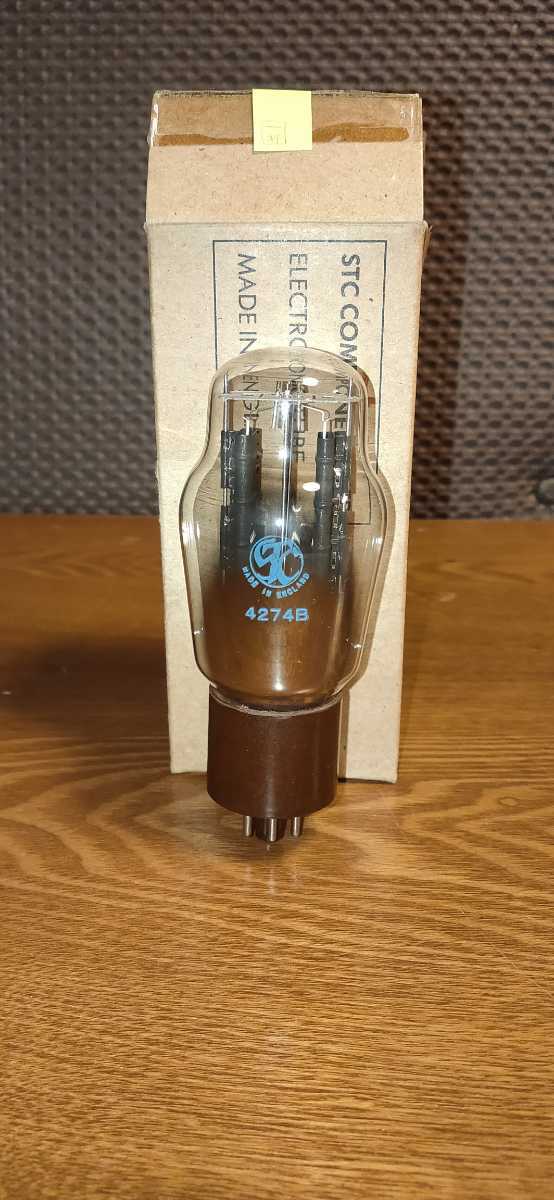 真空管 整流管 STC 4274B WE 274B 1本 双極マッチ品 出品時測定済 #1(真空管)｜売買されたオークション情報、yahooの商品情報をアーカイブ公開 - オークファン ...