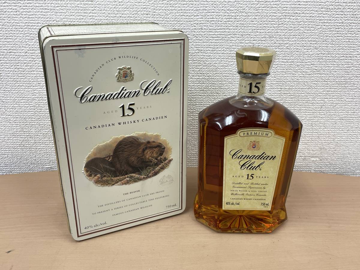 CANADIAN CLUB 15年 カナディアン クラブ ウイスキー 箱入 古酒 750ml 40％(カナディアン)｜売買されたオークション ...
