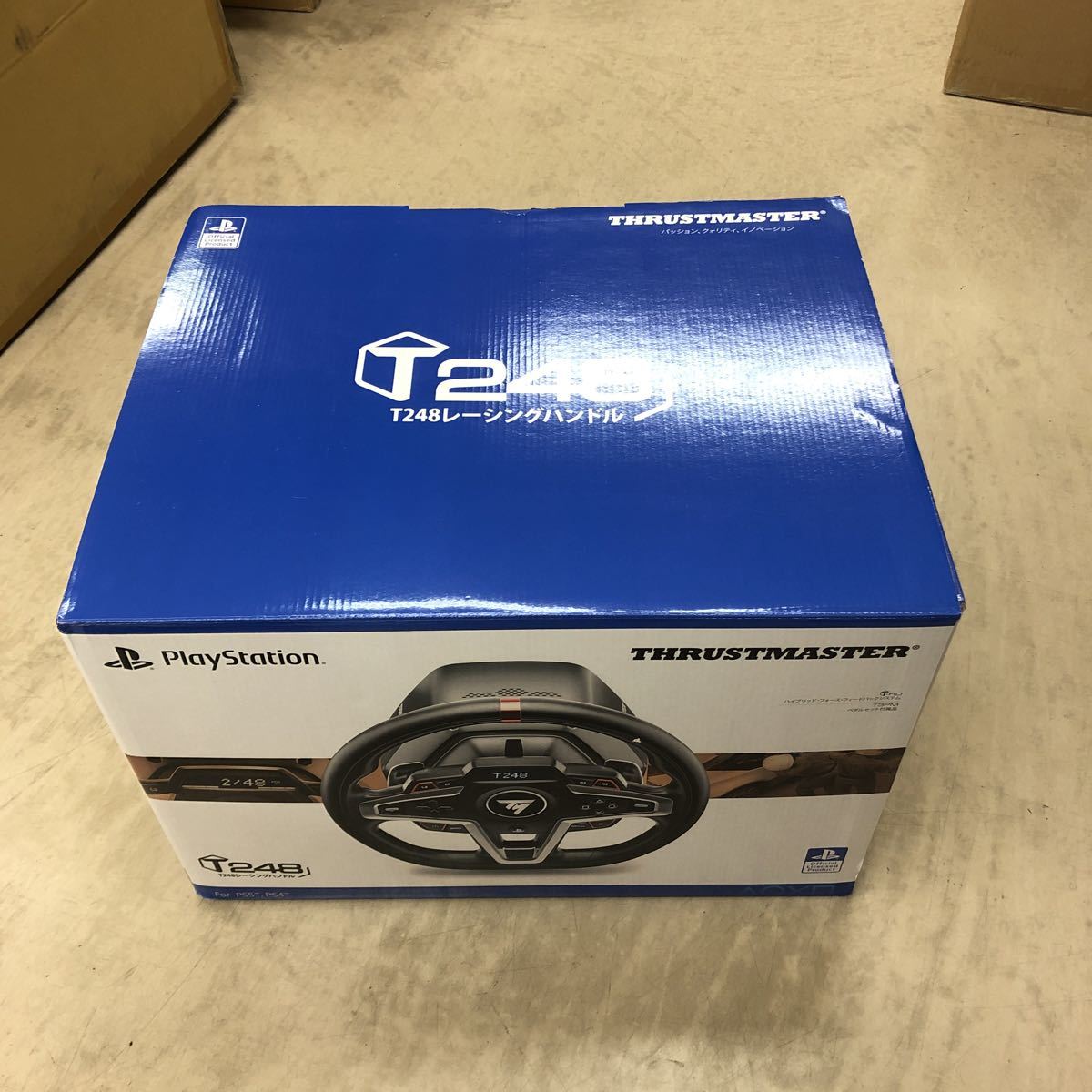 展示 Thrustmaster レーシングコントローラー T248 PS PlayStation4/5/対応 レーシングハンドル(その他 ...