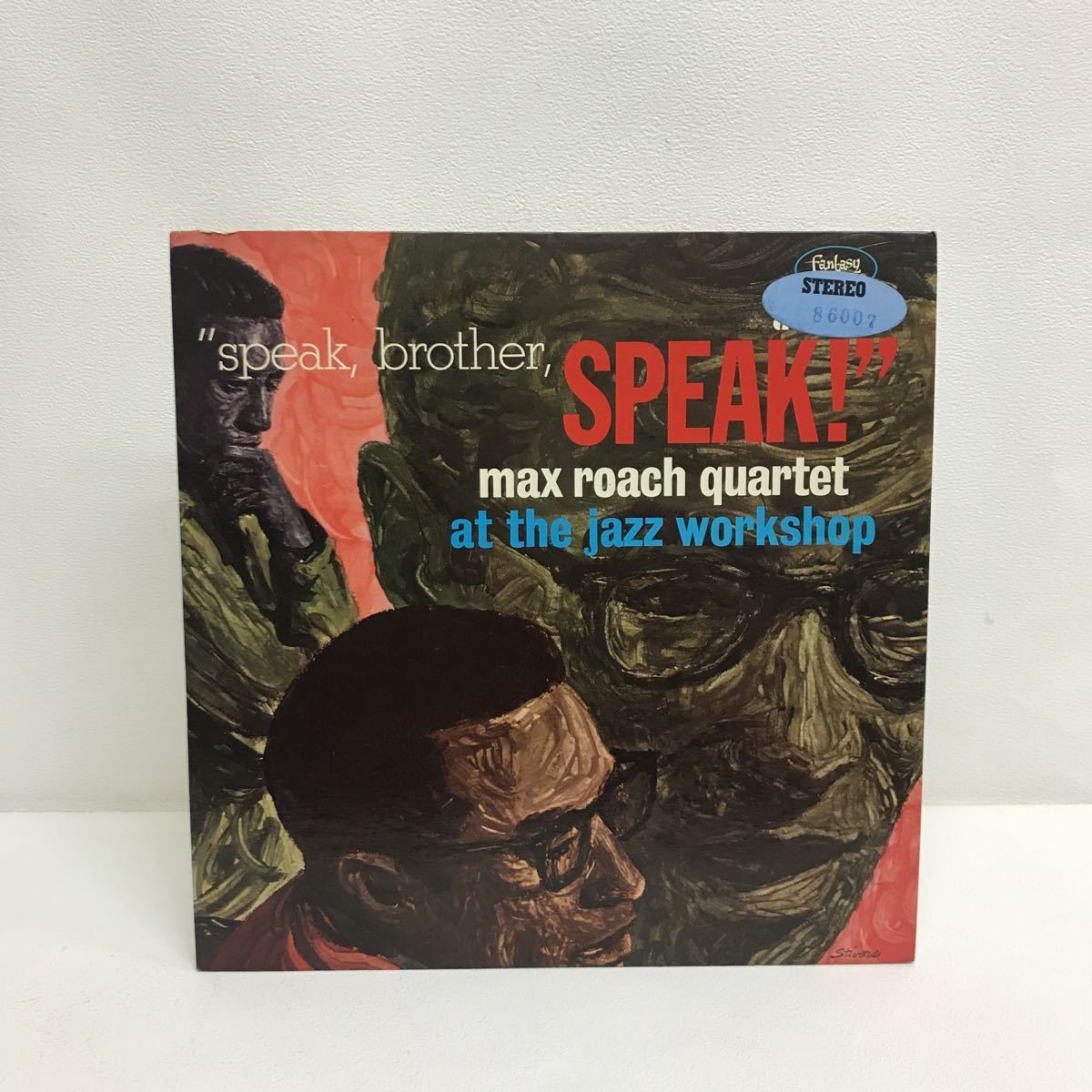 Y0110B1 speak brother SPEAK max roach quartet at the jazz workshop LP レコード 86007 US盤 Fantasy ジャズ ...