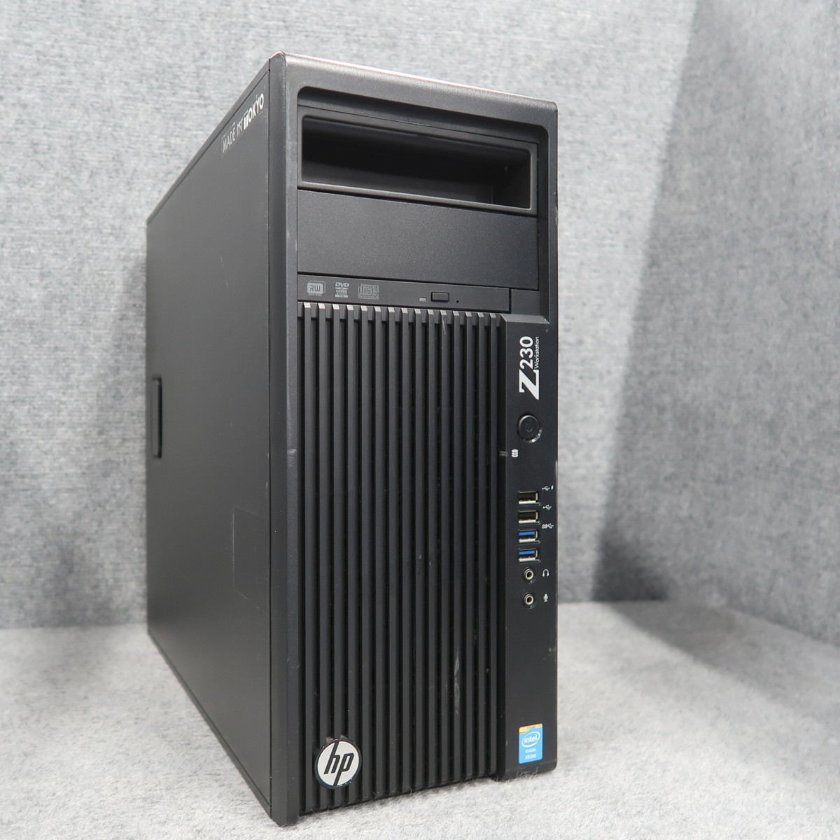 HP Z230 Tower Workstation Xeon E3-1270 v3 3.5GHz 4GB DVDスーパーマルチ nVIDIA ...