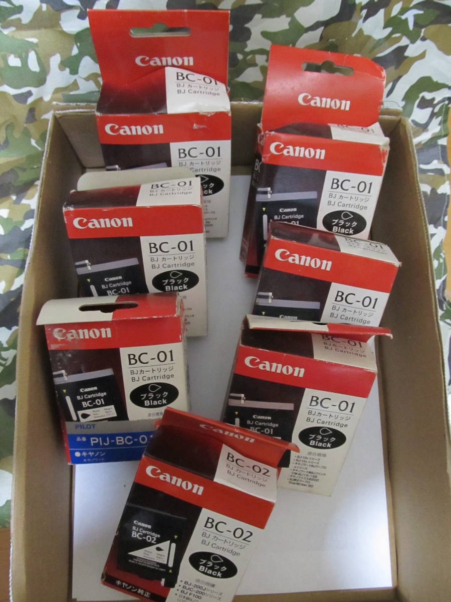 canon BC-01 BC-02(キヤノン)｜売買されたオークション情報、yahooの商品情報をアーカイブ公開 - オークファン ...