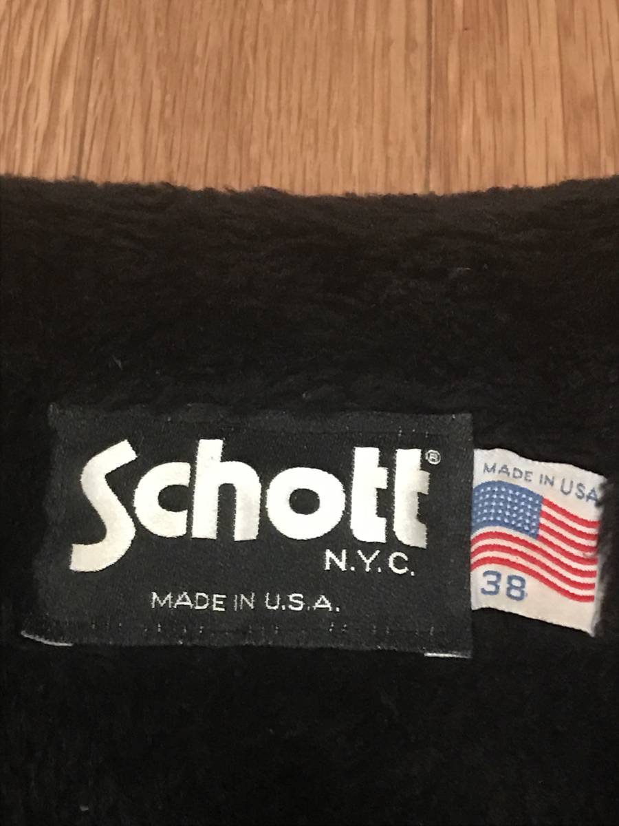 size 38 Schott ショット ボアインナーライナー 641 141 643 642(ライダースジャケット)｜売買されたオークション情報、yahooの商品情報をアーカイブ公開 ...