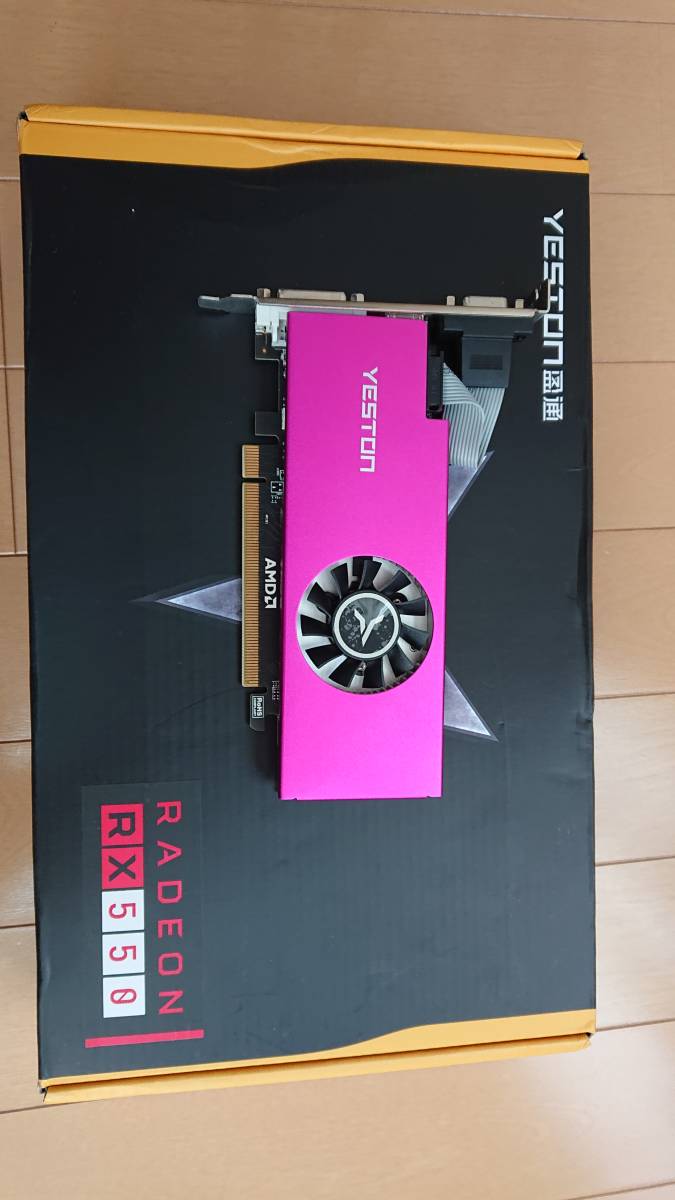 Yeston RX550 4G D5 LP 4GB RADEON RX550 ロープロ対応 1スロット(PCI Express)｜売買された ...