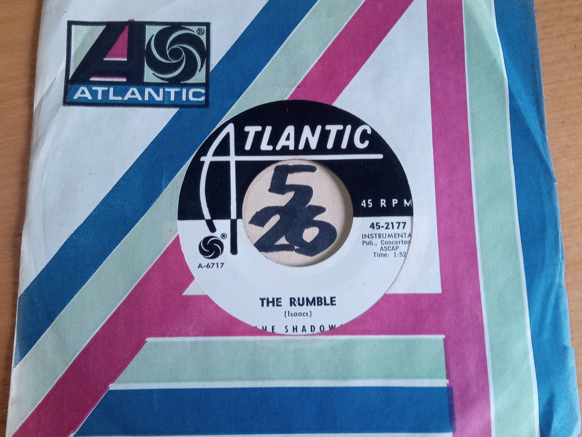 試聴 同様/62年UKアクション系ビート ポップ THE SHADOWS THE RUMBLE / DANCE ON(その他)｜売買された ...