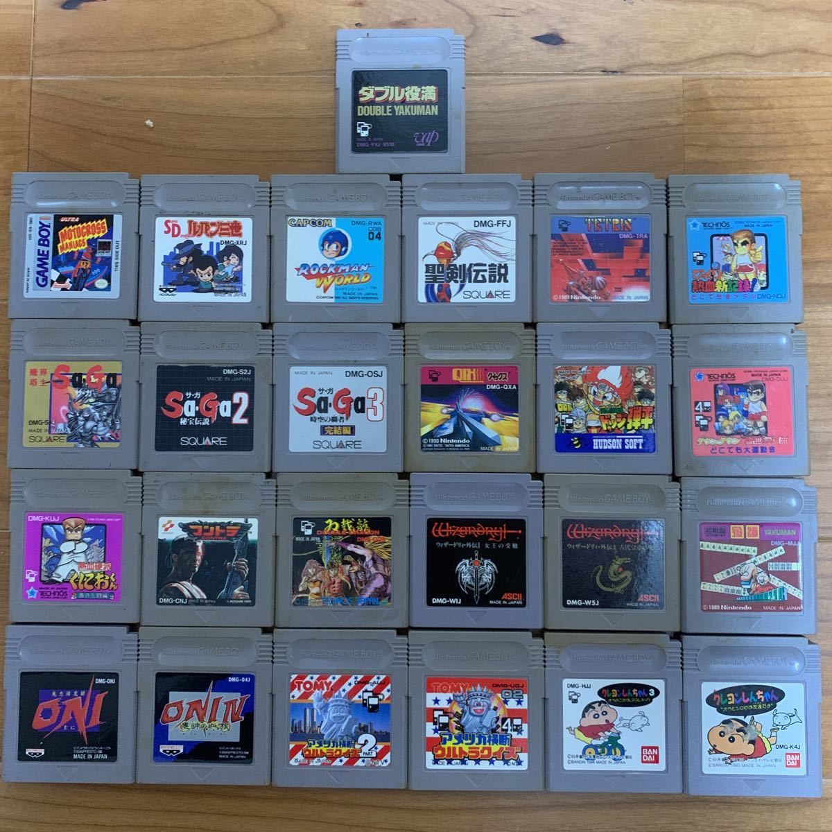 ゲームボーイ ソフト コントラ ダブルドラゴン SAGA くにお Wizardry ONI 他(その他)｜売買されたオークション情報 ...
