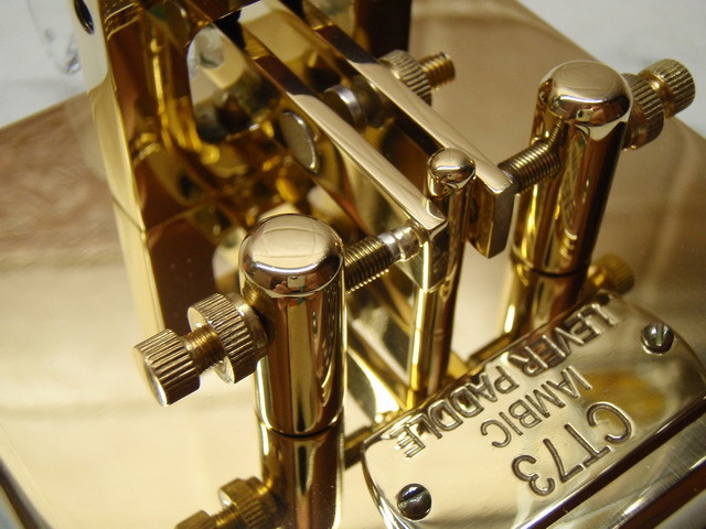 重量級の高級モールス電鍵 欧州の妖精 CT73 B マグネット Special デュアル パドル 2＋2の銀接点 磁力反発キー(アクセサリ)｜売買されたオークション情報、yahooの商品情報を ...