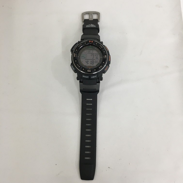 1400632 腕時計 CASIO PRO TREK プロトレック 3258 PRW-2500 稼働品 箱 取扱説明書つき(PRO TREK ...