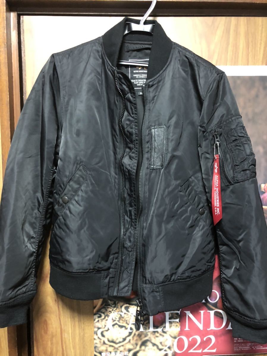 alphaアルファ フライトジャケット B-15C MOD SHIPSコラボ ブラック(Sサイズ)｜売買されたオークション情報、yahooの商品情報をアーカイブ公開 - オークファン ...