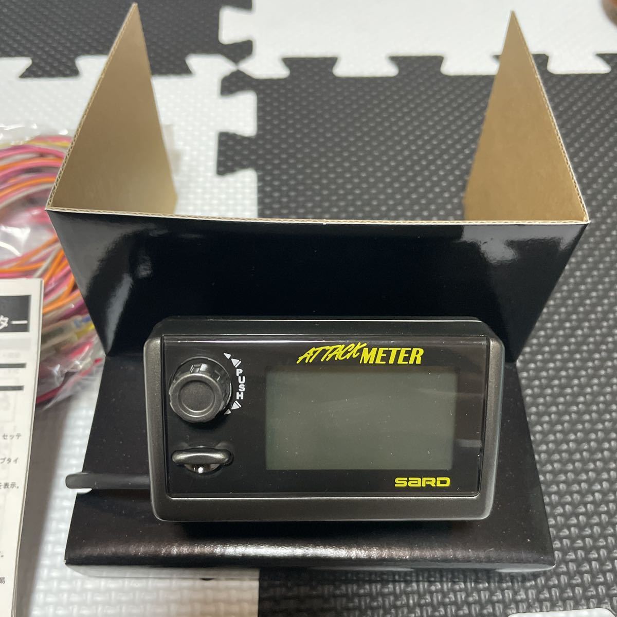 絶版品 SARD attack METER サードアタックメーター マルチメーター リミッターカット JZS161 アリスト 2JZ JDM ...