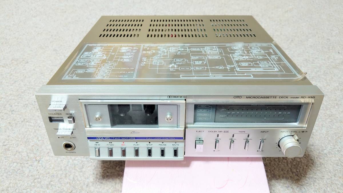 OTTO オットー RD-XM1 マイクロカセットデッキ SANYO サンヨー ジャンク品(一般)｜売買されたオークション情報、yahooの ...
