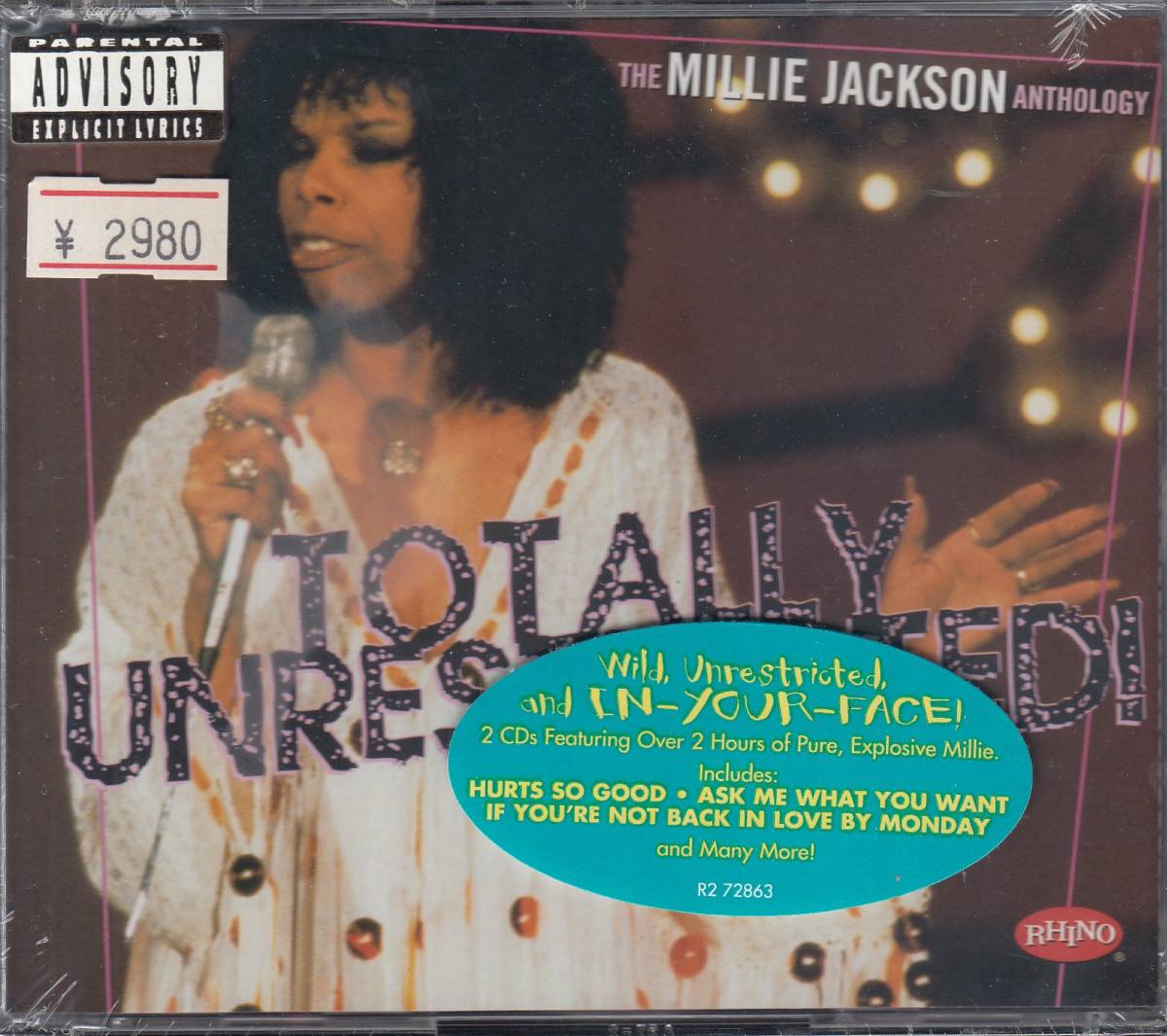 輸 Millie Jackson Totally Unrestricted The Millie Jackson Anthology 2CD ...