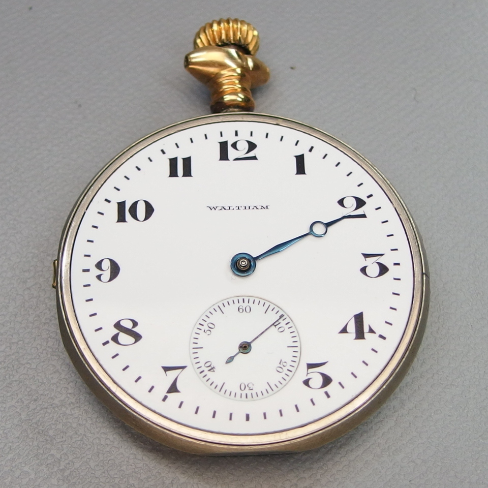 ジャンク 懐中時計 機械 文字盤 7個組 WALTHAM/ CHRONMETRE/ A.W.W.CO WALTHAM MASS/ Elysee/ TAVANNES WATCH/ LAUREL ...