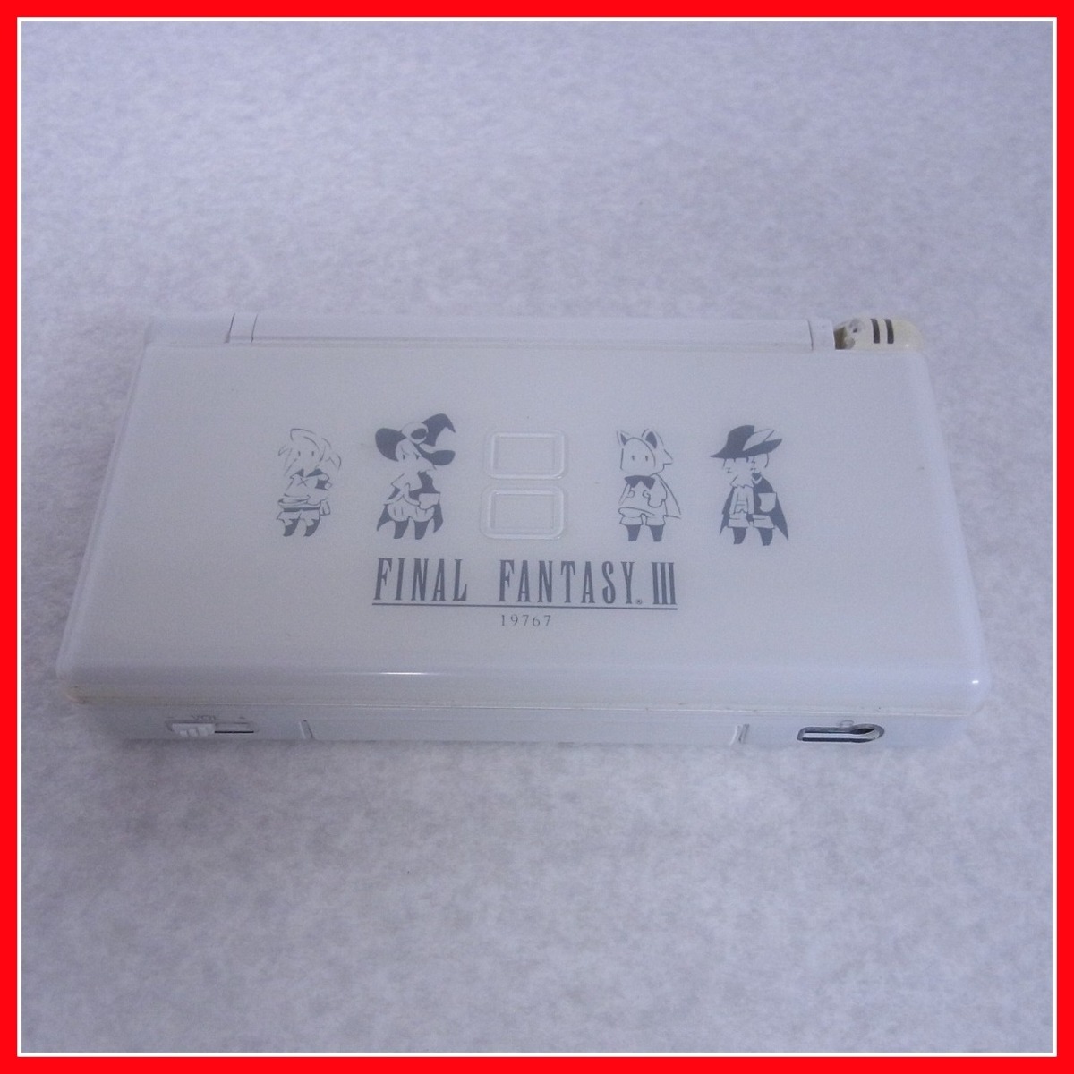 ニンテンドーDSライト ファイナルファンタジーIII 特別仕様 本体のみ 任天堂 Nintendo DSlite FF3 ジャンク PP(DS ...